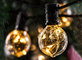11m 35FT 30pcs G40 LED Bulb Copper Wire Lamp String Vintage Christmas Wedding Decoration Outdoor Patio Decorative Lights