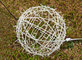 LED Iron Wire Ball Lawn Lamp Decorative Outdoor Lighting Project Garden Landscape Lamp Creative Light
